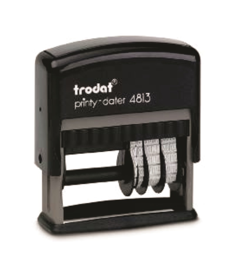 Stampila datiera + text Trodat 4813 - Data+Text - Datiere - Produse