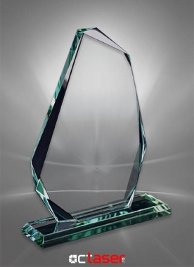 Trofeu de sticla personalizat TS4 - Trofee de sticla - Cupe si trofee ...